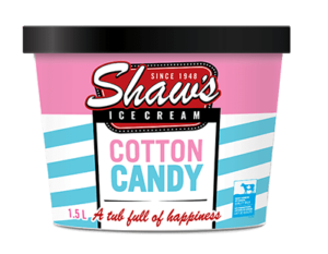 Cotton Candy | Shaw's Ice Cream
